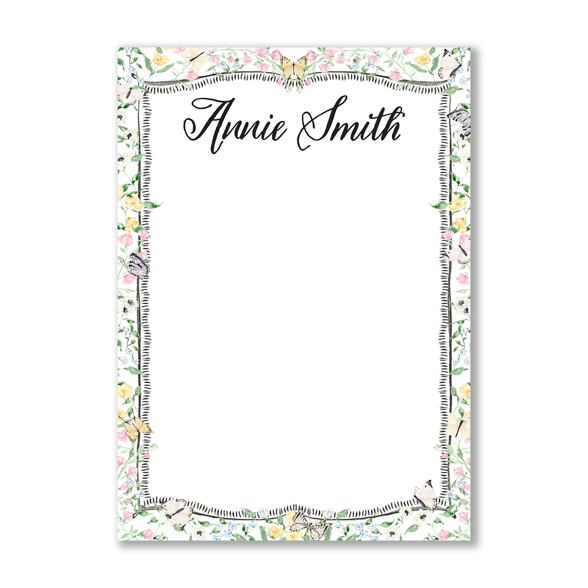Flutter Frame Notepad – Ellington Paper Company